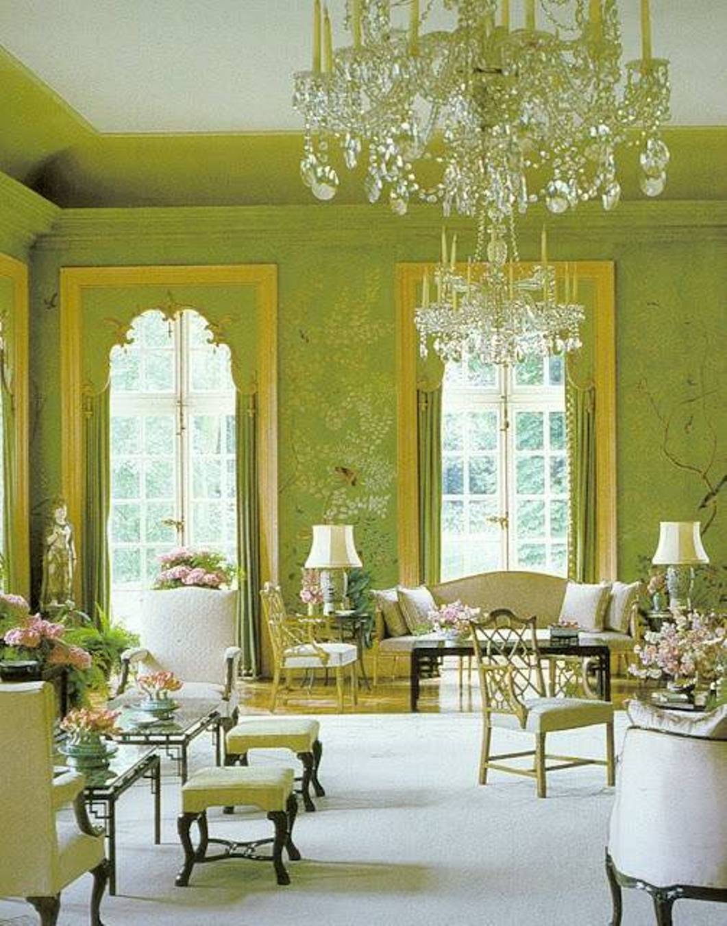 billy-haines-winfield-house-green-room - The Glam Pad