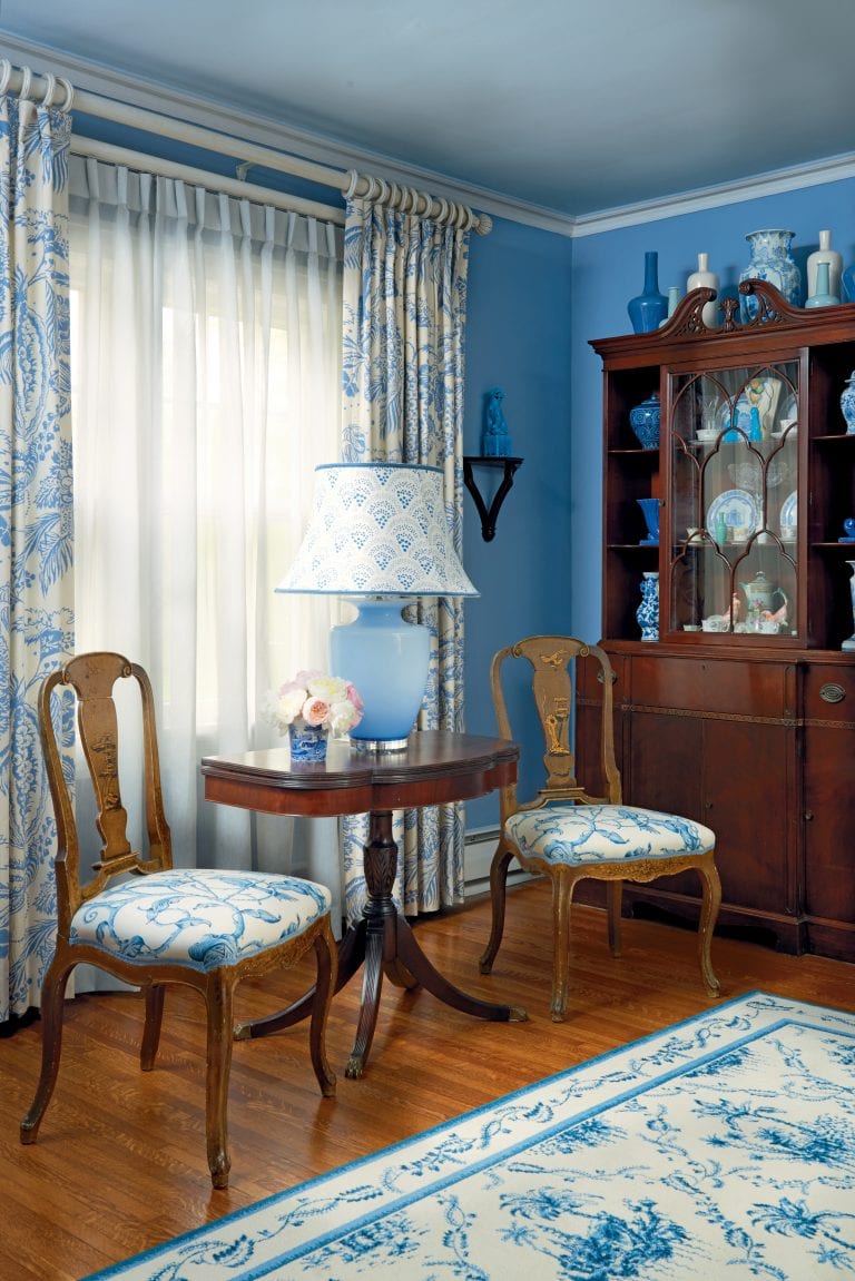 A Blue and White Dutch Colonial by Madcap Cottage - The Glam Pad