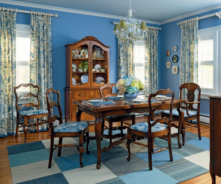 A Blue and White Dutch Colonial by Madcap Cottage - The Glam Pad