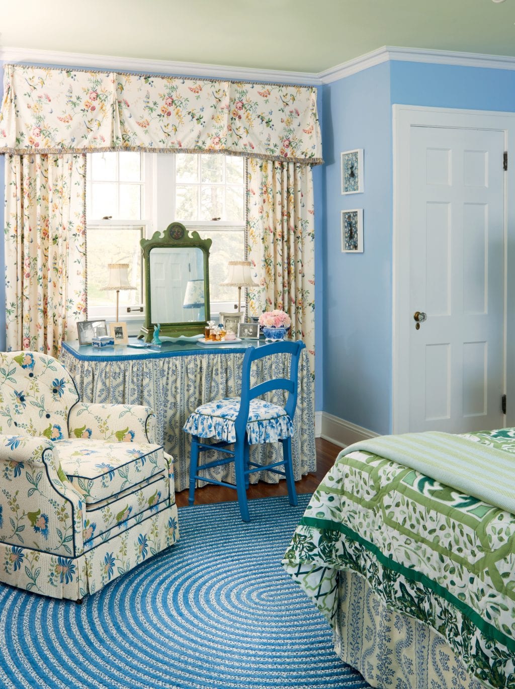 A Blue and White Dutch Colonial by Madcap Cottage - The Glam Pad