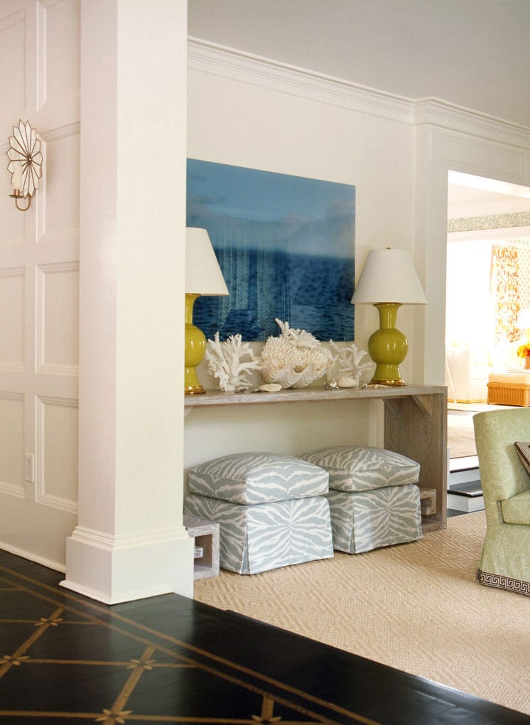 coral-shells-abstract-art-painted-stained-floors - The Glam Pad