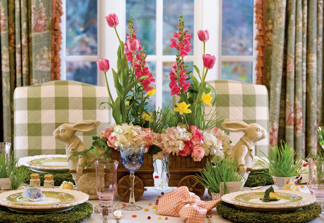 Spring and Easter Tablescape Ideas - The Glam Pad