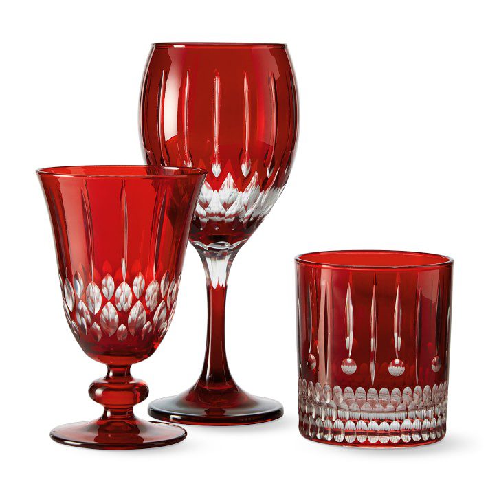 wilshire-red-jewel-cut-glassware-collection-o - The Glam Pad