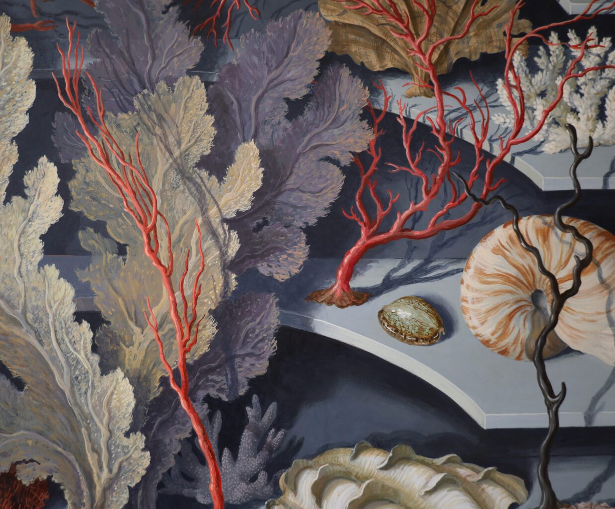 Lucinda Oakes chimney board detail - The Glam Pad