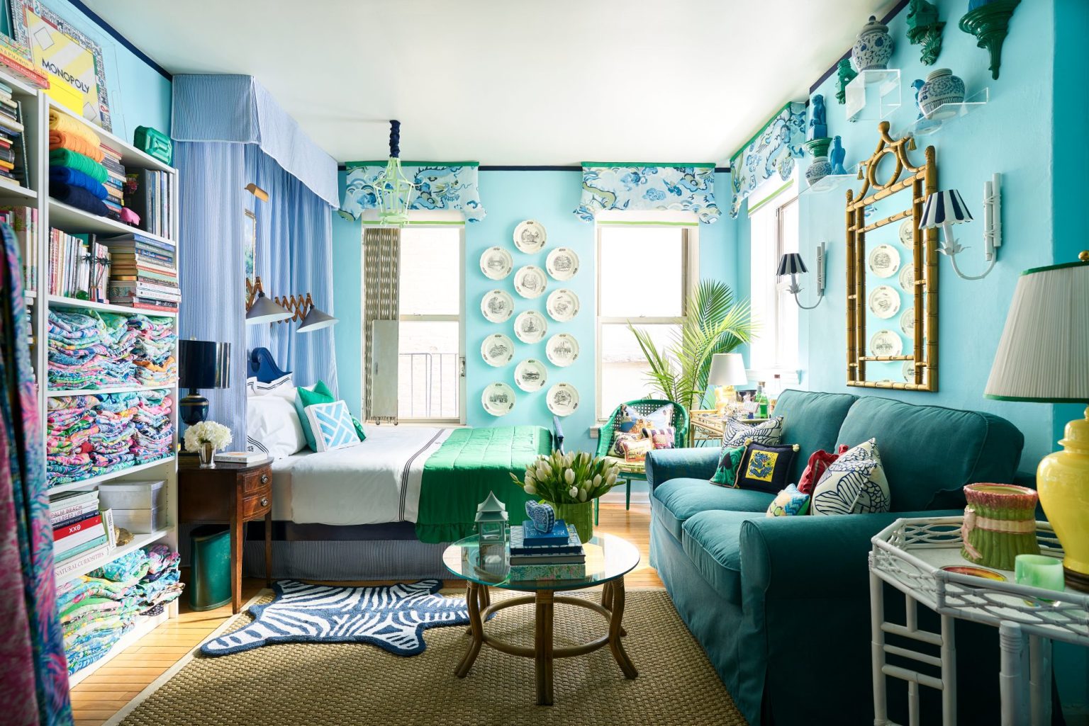 Designer Rudy Saunders' 375-Square-Foot NYC Apartment is Bursting with ...
