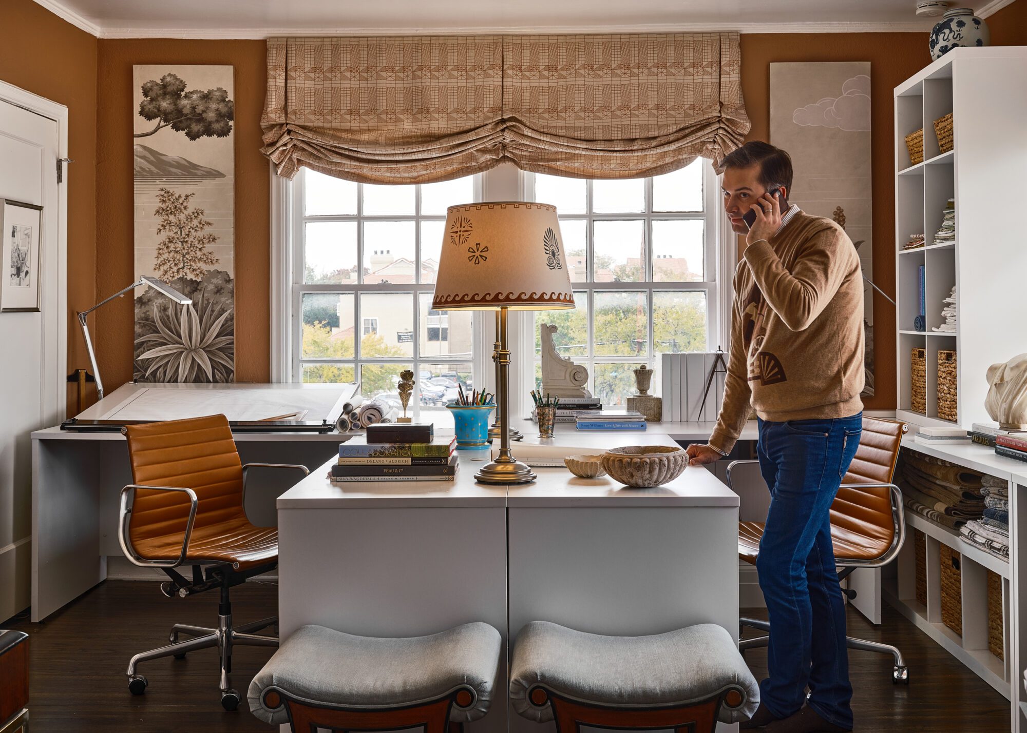 Step Inside a Dallas Designer's Historic Office Space - The Glam Pad