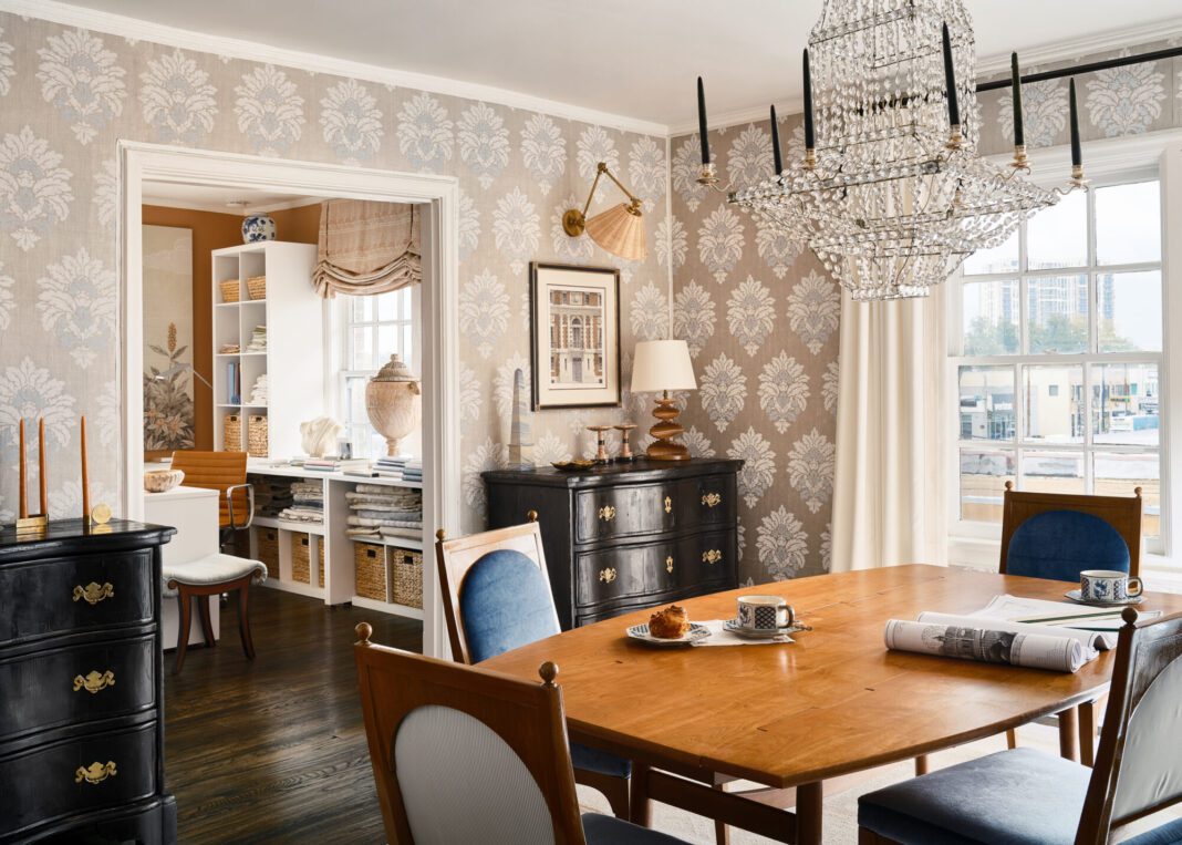 Step Inside a Dallas Designer's Historic Office Space - The Glam Pad