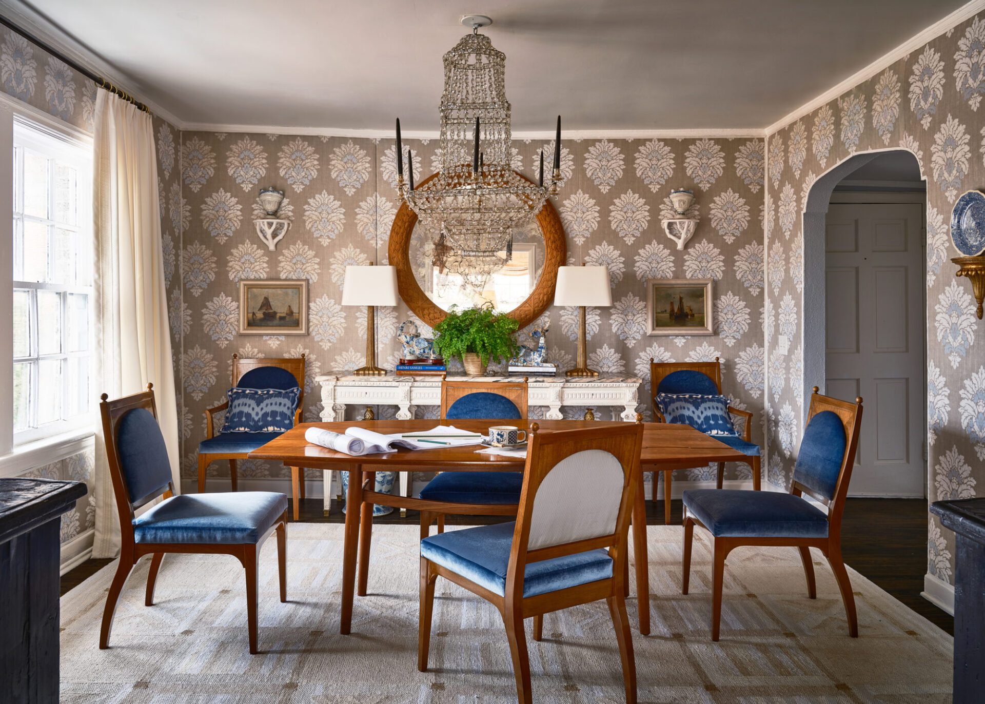 Step Inside a Dallas Designer's Historic Office Space - The Glam Pad