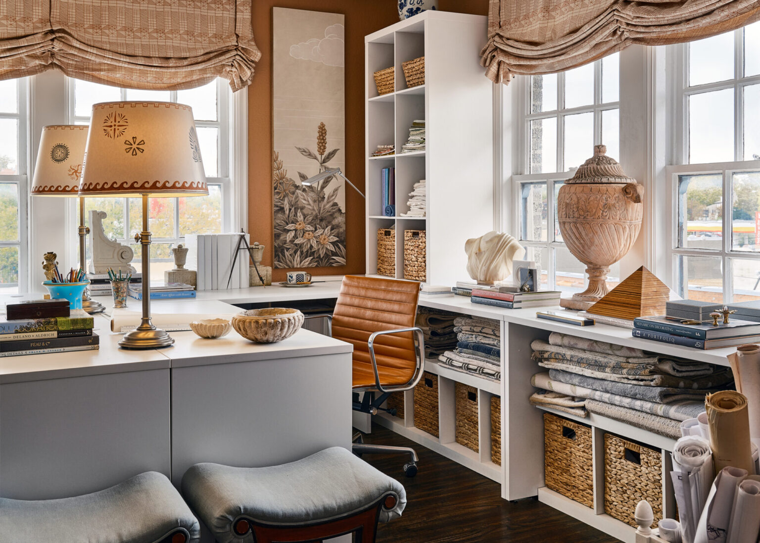 Step Inside a Dallas Designer's Historic Office Space - The Glam Pad