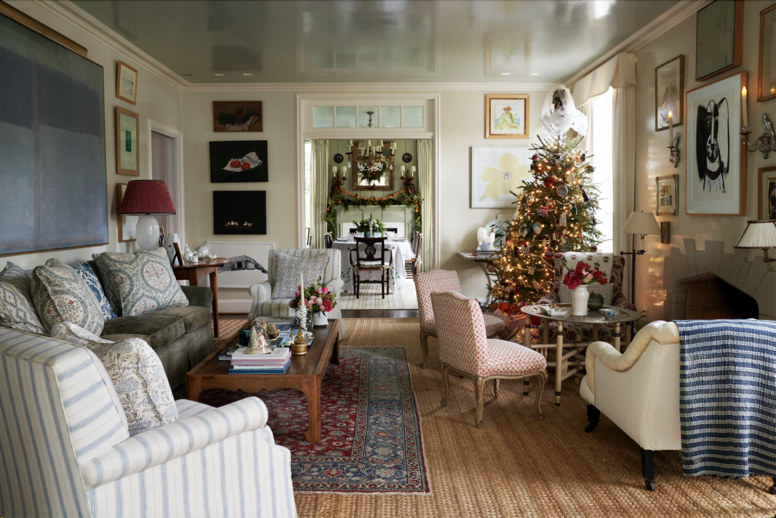 Designer Cathy Kincaid's Holiday Home and Christmas Traditions - The ...
