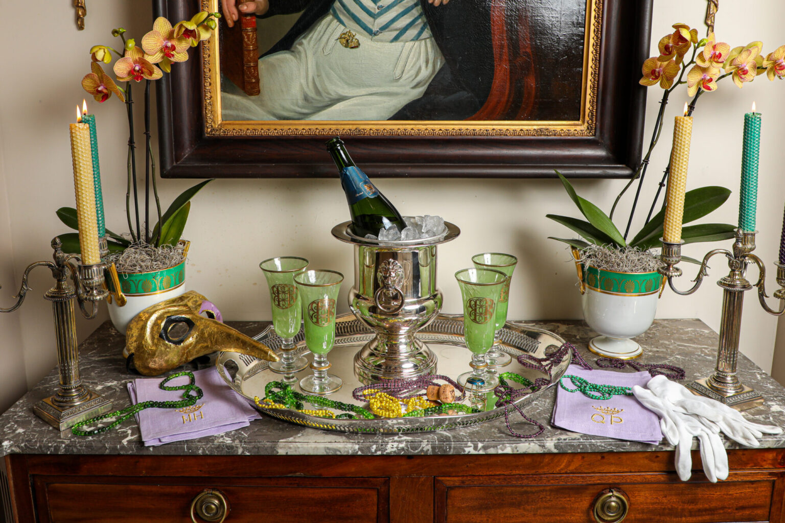A Classical Shindig Mardi Gras - The Glam Pad