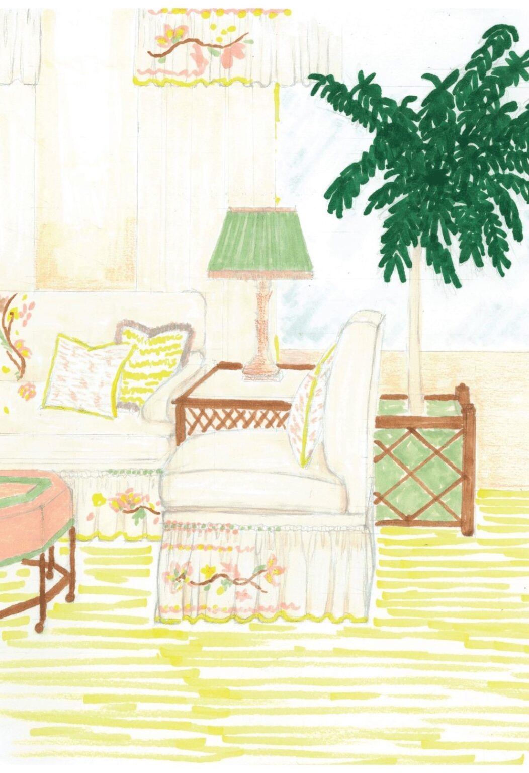 Kips Bay Decorator Showhouse Palm Beach Sneak Peek, Little Greene's ...