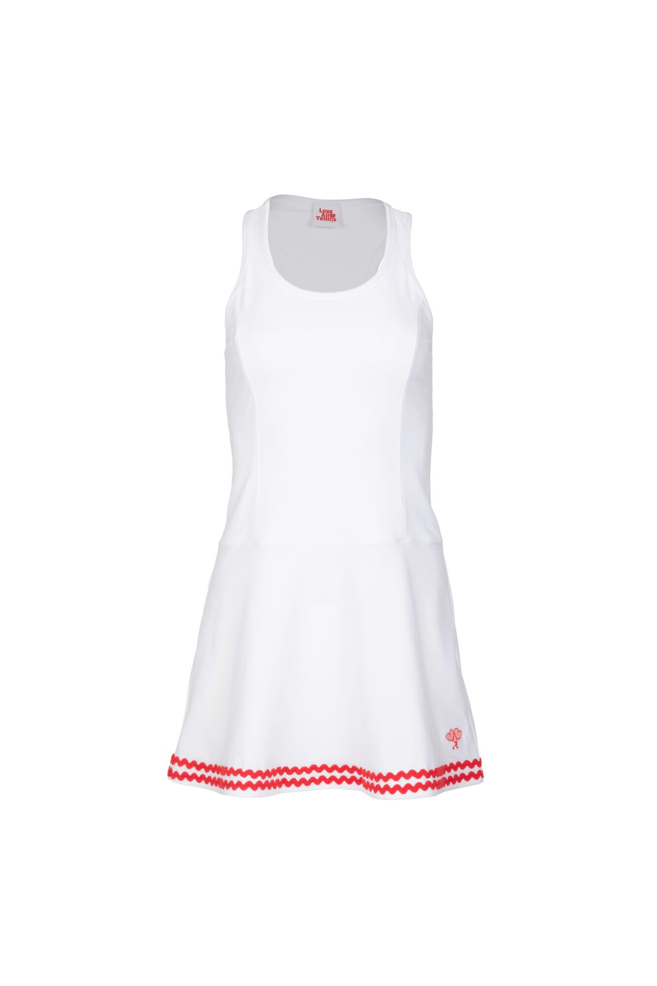 Anna Dress in red - The Glam Pad