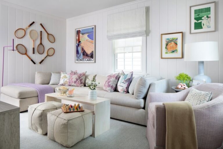 High Style and Low Ceilings in a Century-Old Cape Cod - The Glam Pad