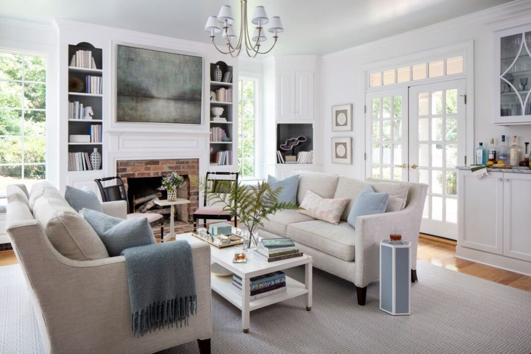 High Style and Low Ceilings in a Century-Old Cape Cod - The Glam Pad
