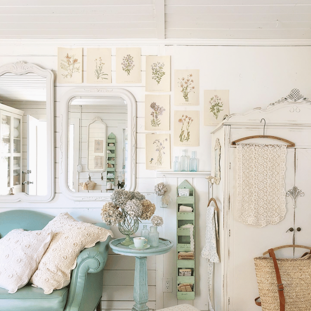 A Shabby Chic She Shed - The Glam Pad