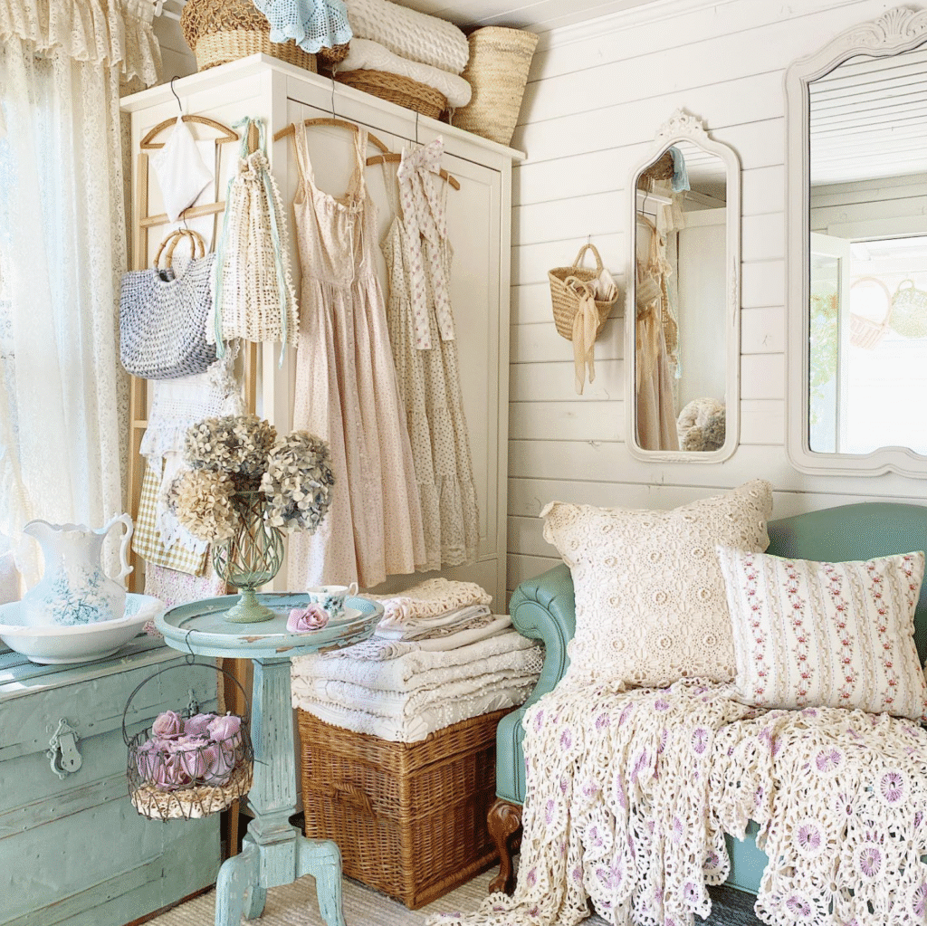 A Shabby Chic She Shed - The Glam Pad